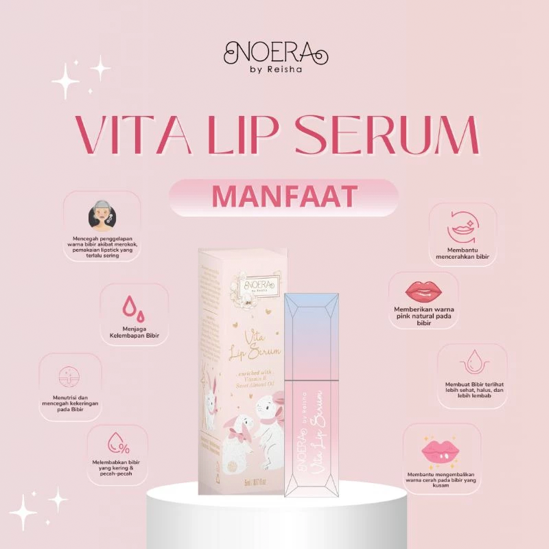 PROMO Noera VITA LIP SERUM FREE ONGKIR