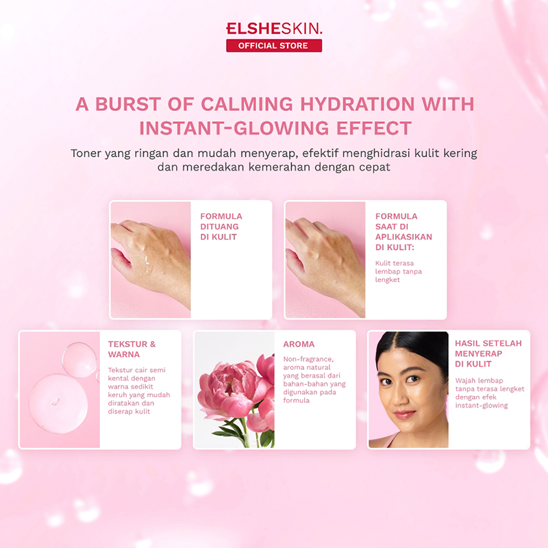 PROMO Elshe Skin Calming Hydra Toner FREE ONGKIR