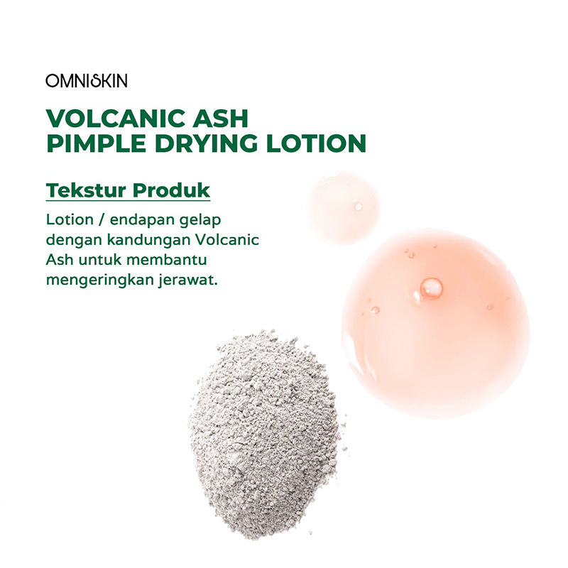 PROMO Omniskin Volcanic Ash Pimple Drying Lotion FREE ONGKIR