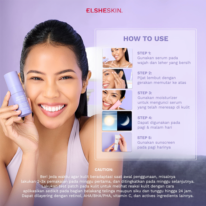 PROMO Elshe Skin Radiant Advance Serum FREE ONGKIR