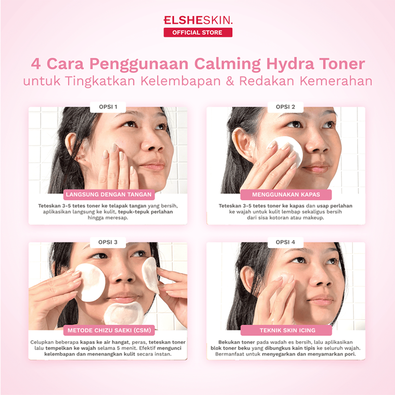 PROMO Elshe Skin Calming Hydra Toner FREE ONGKIR