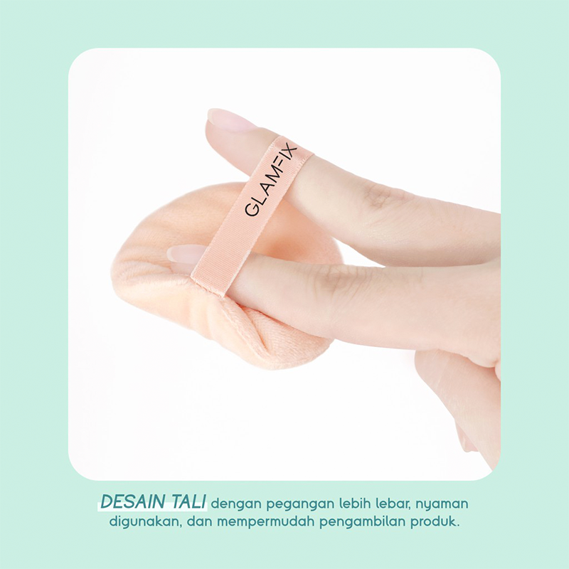 PROMO Glamfix Finishing Powder Puff FREE ONGKIR