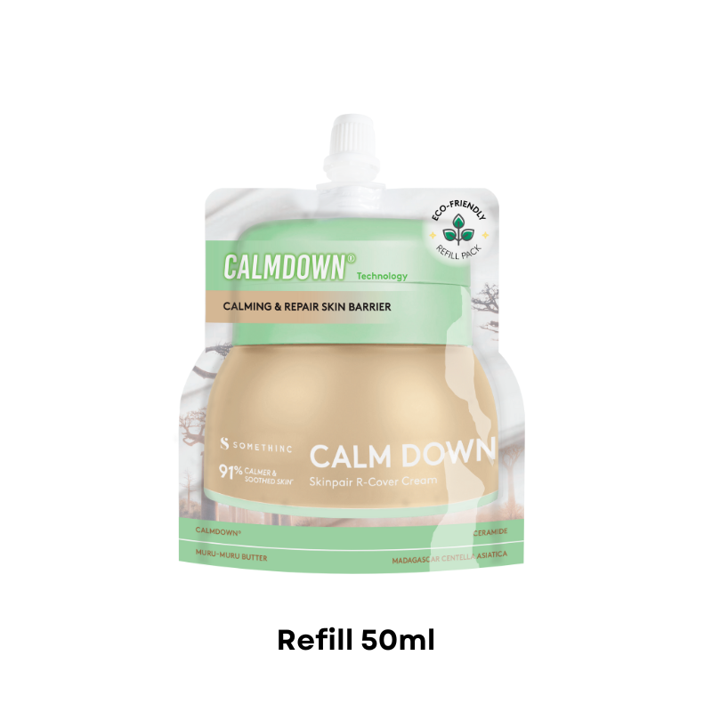 PROMO Somethinc Calm Down Skinpair R-Cover Cream 50ml (BIG SIZE) FREE ...