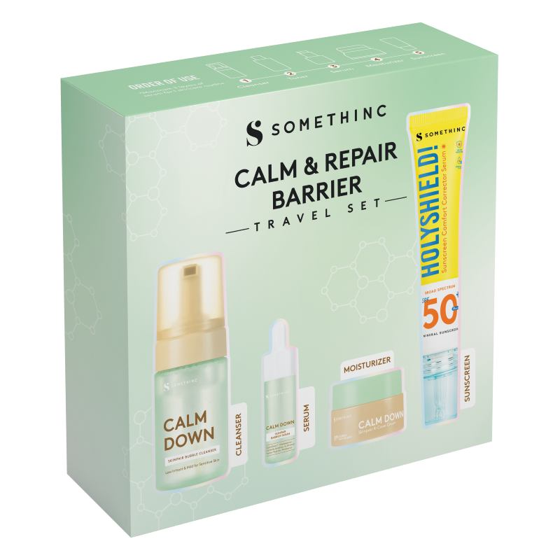 PROMO Somethinc Calm & Repair Barrier Travel Set FREE ONGKIR