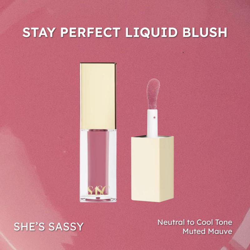 PROMO Sasc Stay Perfect Liquid Blush FREE ONGKIR