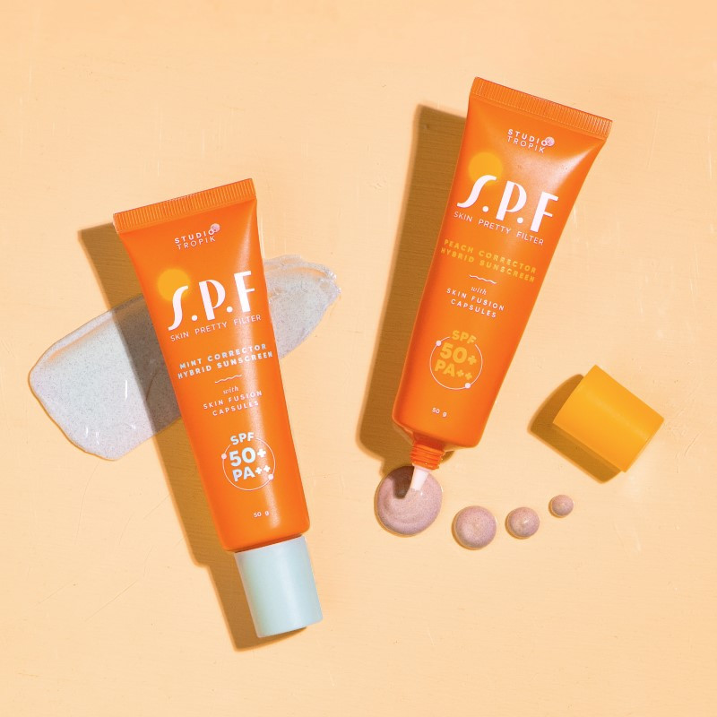 PROMO Studio Tropik SPF 50+ PA++ Skin Pretty Filter 50gr FREE ONGKIR