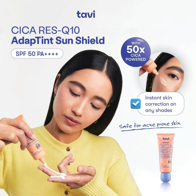 PROMO Tavi CICA RES-Q10 AdapTint Sun Shield FREE ONGKIR