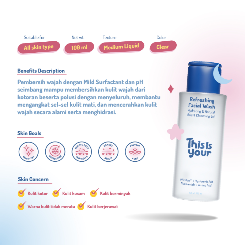 PROMO This Is Your Refreshing Facial Wash FREE ONGKIR