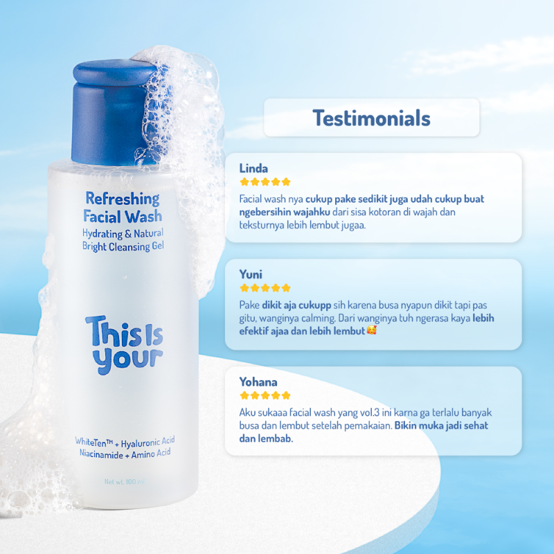 PROMO This Is Your Refreshing Facial Wash FREE ONGKIR