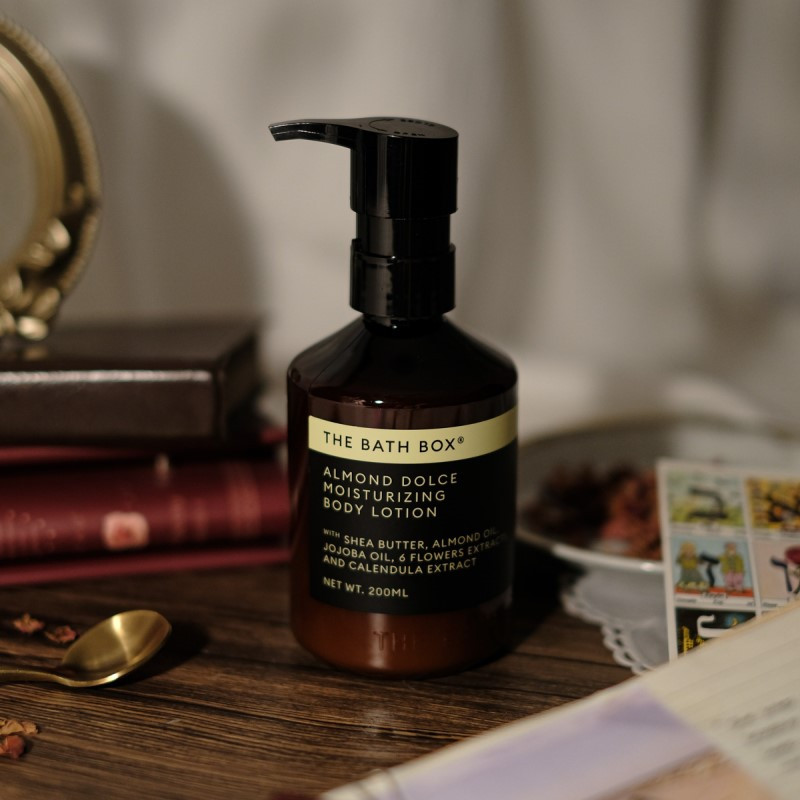 PROMO The Bath Box Almond Dolce (New) Moisturizing Body Lotion FREE ONGKIR