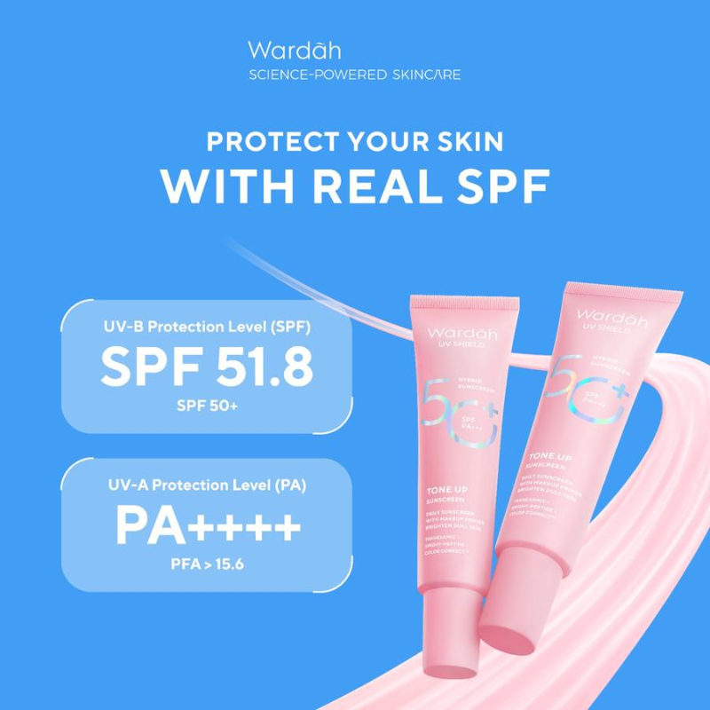PROMO Wardah UV Shield Tone Up Sunscreen SPF 50+ PA+++ FREE ONGKIR
