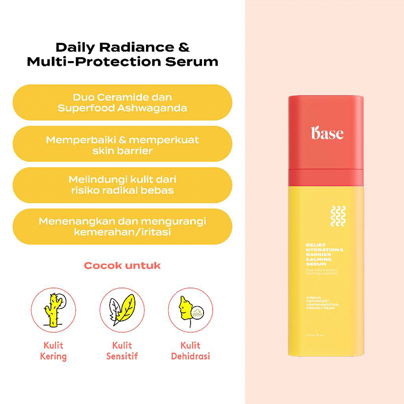 PROMO Base Relief Hydration & Barrier Calming Serum FREE ONGKIR