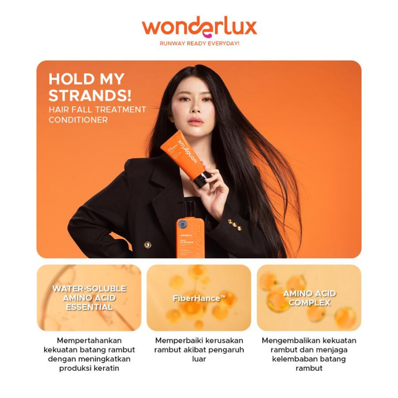 PROMO Wonderlux Hold My Strands! Hair Fall Treatment Conditioner FREE ...