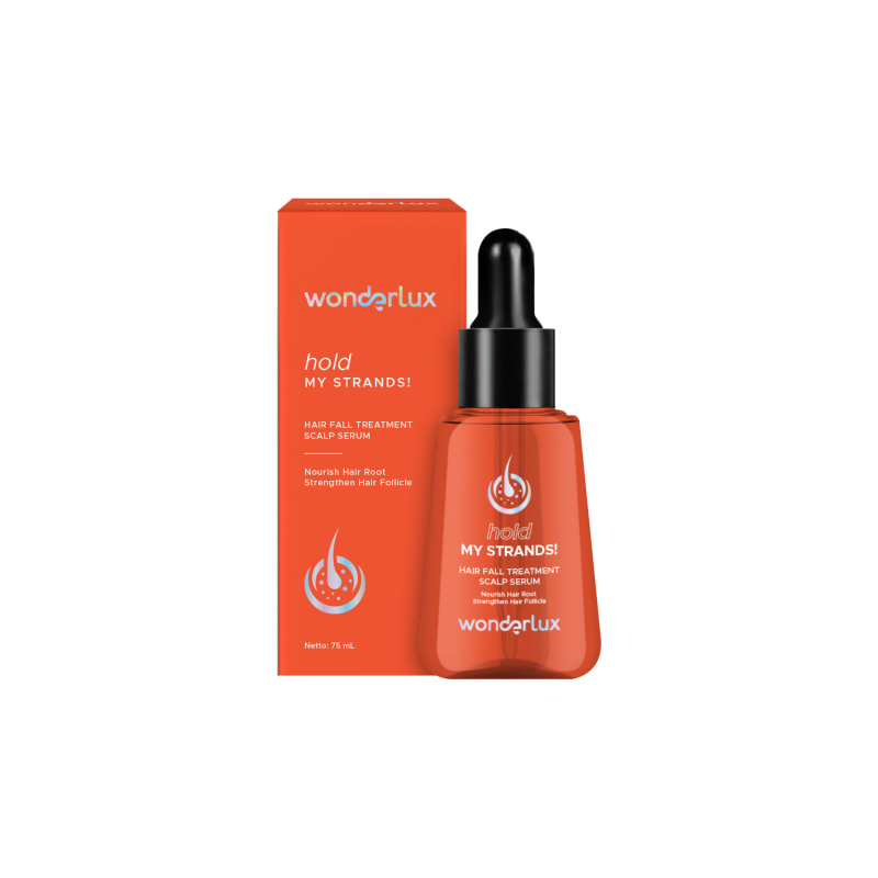 PROMO Wonderlux Hold My Strands! Hair Fall Treatment Scalp Serum 75ml ...