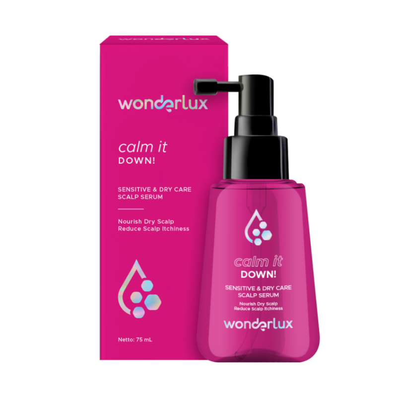 PROMO Wonderlux Calm it Down! Sensitive & Dry Care Scalp Serum FREE ONGKIR