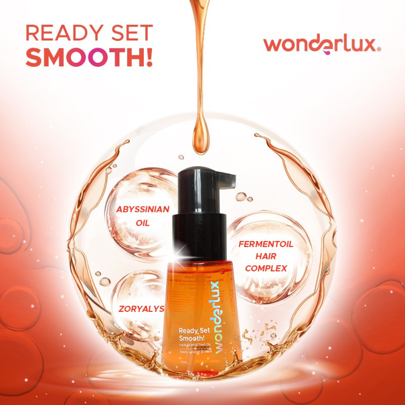 Jual Wonderlux Ready Set Smooth! Hair Perfecting Oil (For Normal Hair ...