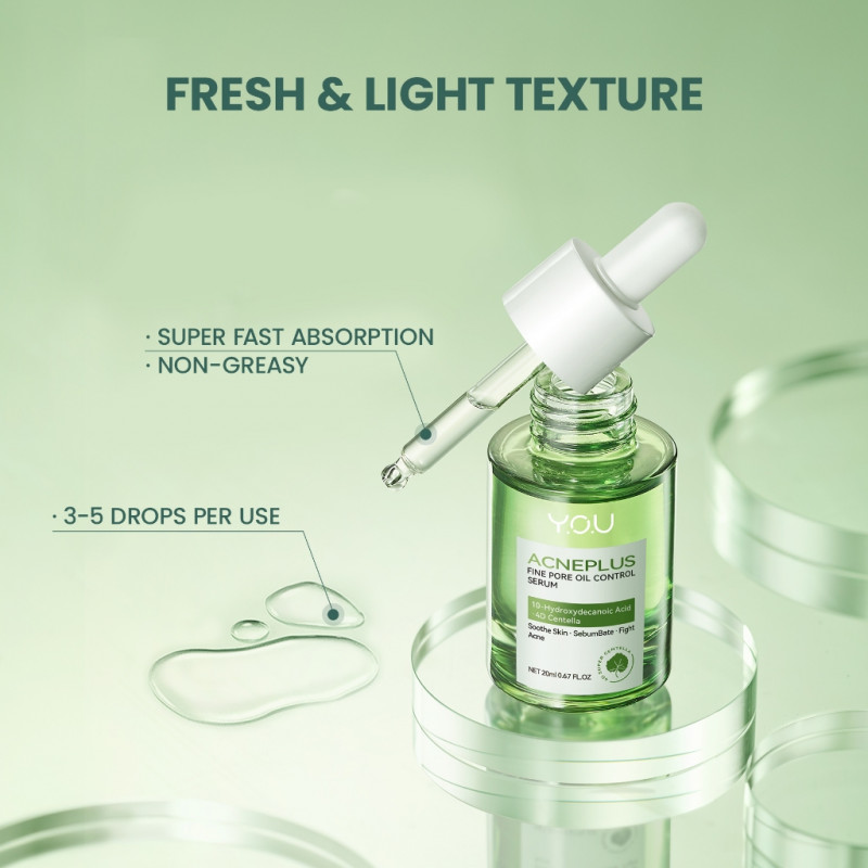 PROMO You Beauty AcnePlus Fine Pore Oil Control Serum FREE ONGKIR