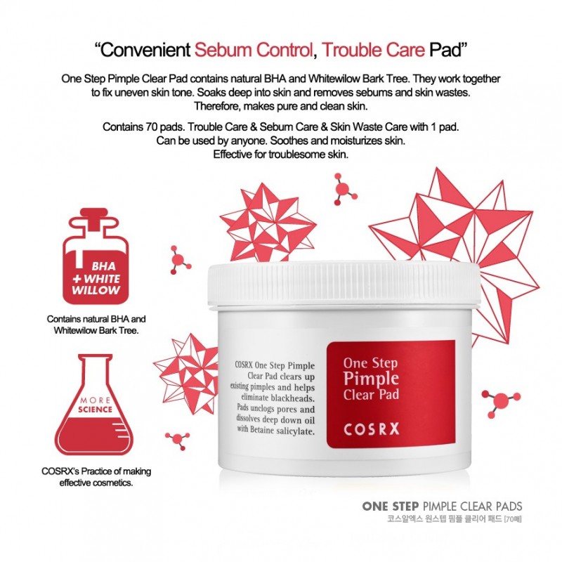 PROMO Cosrx One Step Original Clear Pad (70pads) FREE ONGKIR