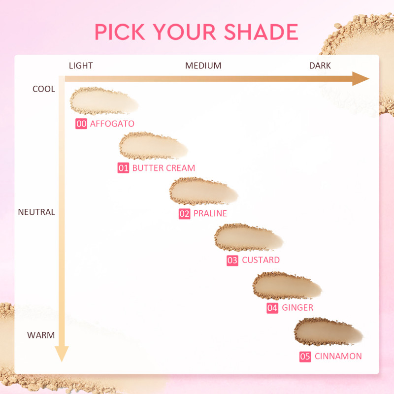 PROMO Glad2glow Perfect Blurring Powder Foundation FREE ONGKIR